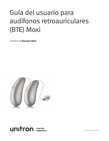 Unitron Moxi Move R Guía del usuario | Manualzz