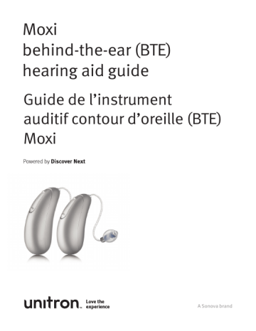 Unitron Moxi Move R User Guide | Manualzz