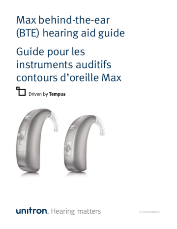 Unitron Max SP User Guide | Manualzz