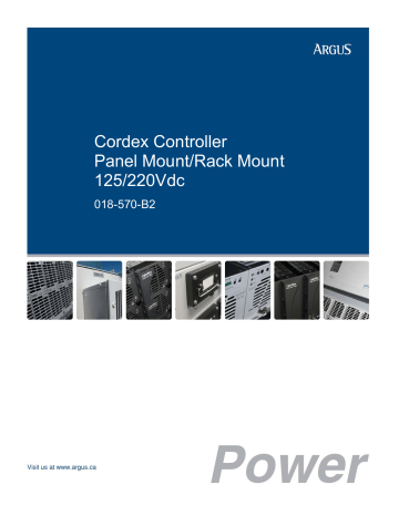 Alpha Cordex CXCR 125/220V Owner's Manual | Manualzz