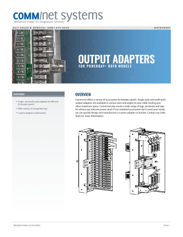 Alpha PowerBay+ BDFB Datasheet | Manualzz