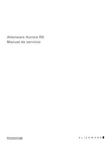 Alienware Aurora R9 Desktop Manual de usuario | Manualzz