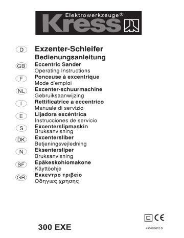 Kress 300 EXE Owner Manual | Manualzz