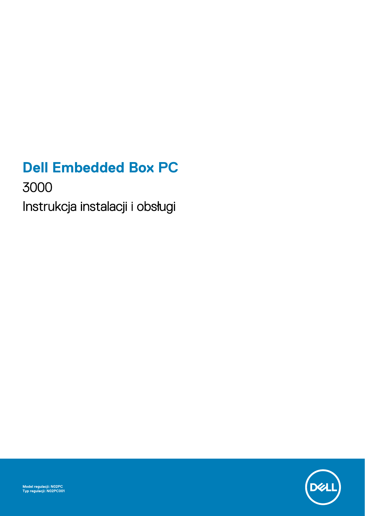Dell Embedded Box PC 3000 instrukcja | Manualzz