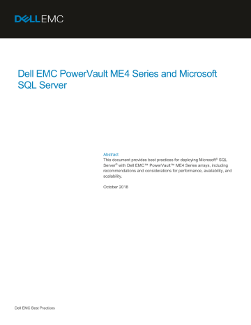 Dell EMC PowerVault ME412 Expansion storage Owner's Manual | Manualzz