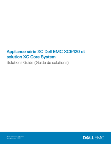 Dell EMC XC Core 6420 System spécification | Manualzz