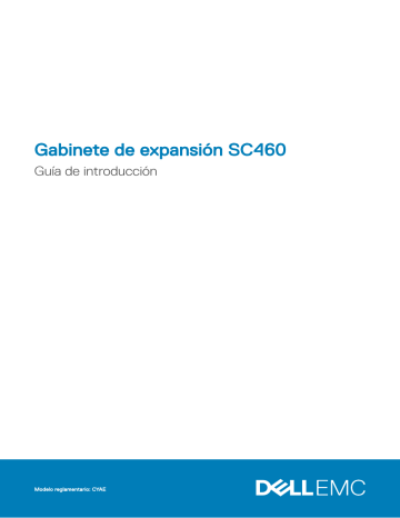 Dell Storage SC460 storage Guía de inicio rápido | Manualzz