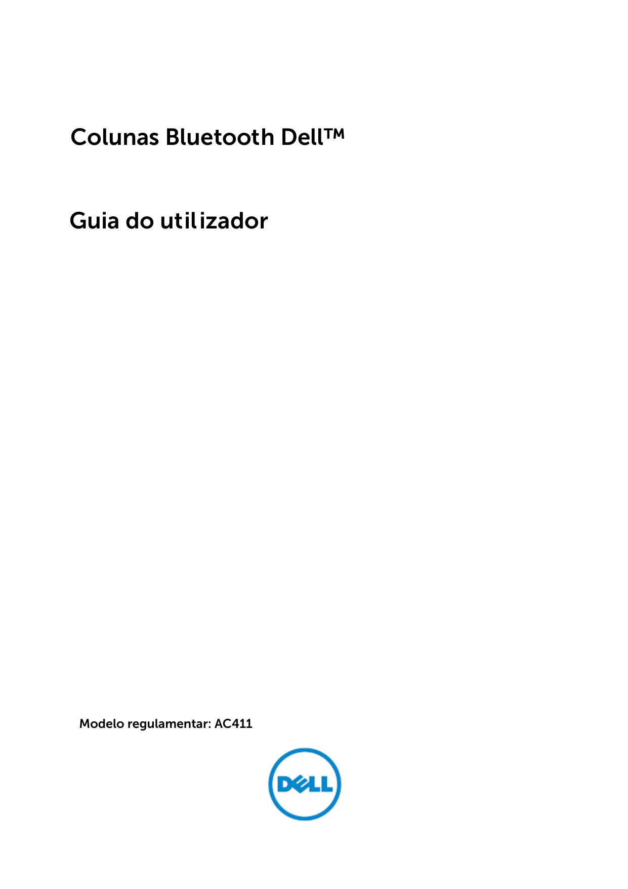 Dell Wireless Speaker System AC411 electronics accessory Guia de ...