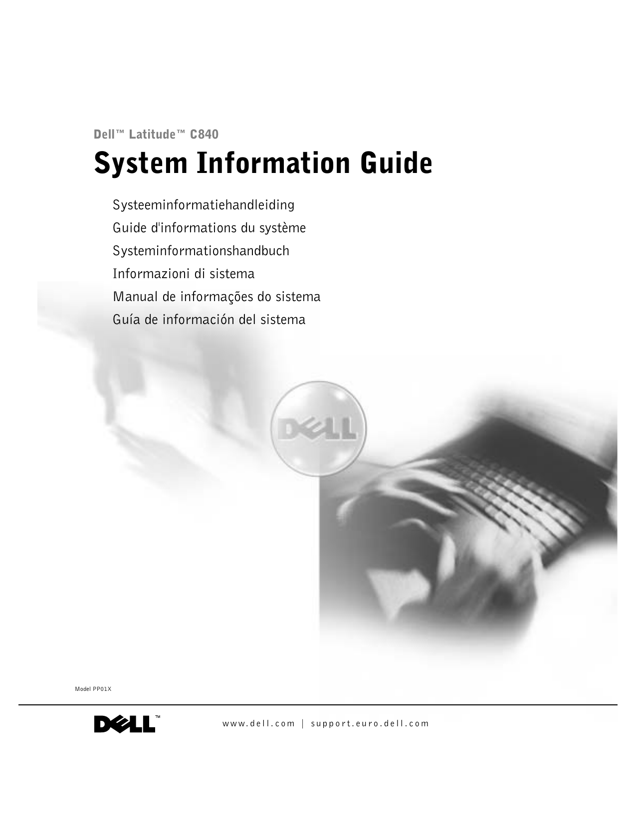 Dell Latitude C840, C840 Manual do usuário | Manualzz