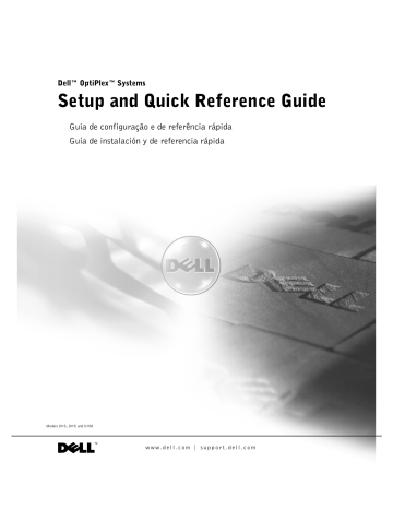 Dell OptiPlex GX50 desktop Quick Start Guide | Manualzz