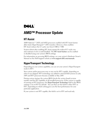 Dell PowerEdge R905 server Quick Start Guide | Manualzz
