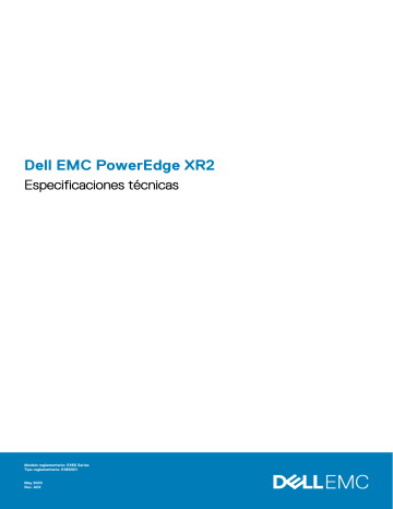 Dell PowerEdge XR2 server Especificación | Manualzz