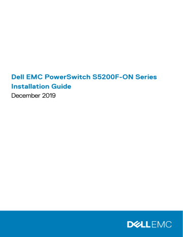 Dell PowerSwitch S5296F-ON Guide | Manualzz