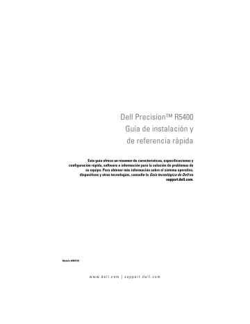 Dell Precision R5400 workstation Guía de inicio rápido | Manualzz