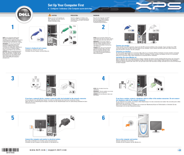 Dell XPS/Dimension XPS Gen 5 desktop Quick Start Guide | Manualzz