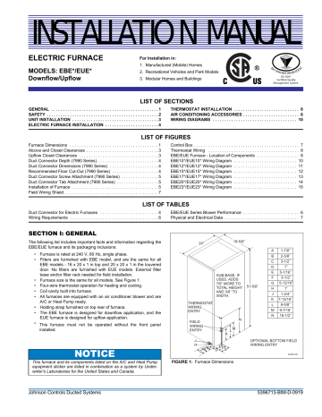 SECTION I: GENERAL. Century EBE17A, EBE20A, EUE20A, EBE23A-CY, EUE23A ...