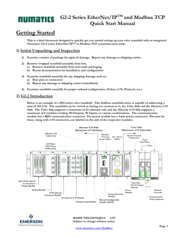 ASCO Series G2 Modbus TCP Quick Start Manual | Manualzz