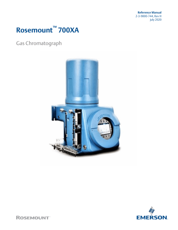 G Engineering drawings. Daniel 700XA Gas Chromatograph System | Manualzz