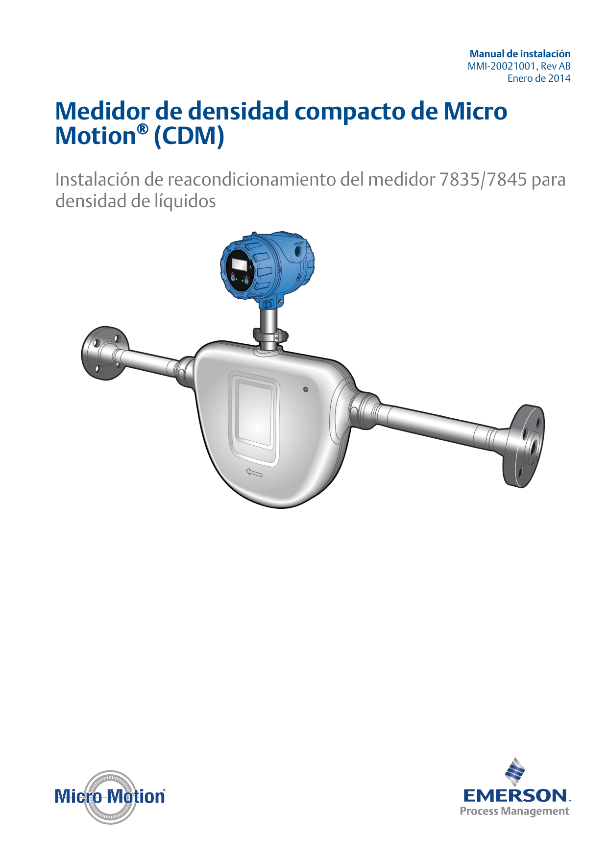 Micro Motion Medidor de densidad compacto-Compact Density Meter 100 ...