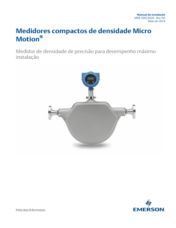 Micro Motion Medidores compactos de densidade-Compact Density Meter 100 ...