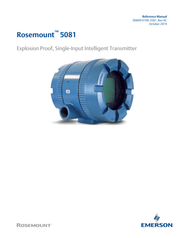 7.3 Calibrating contacting and toroidal conductivity sensors. Rosemount ...