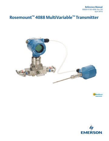 Rosemount 4088 MultiVariable™ Transmitter Owner's Manual | Manualzz
