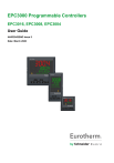 Eurotherm EPC3000 Programmable Controller User Guide | Manualzz