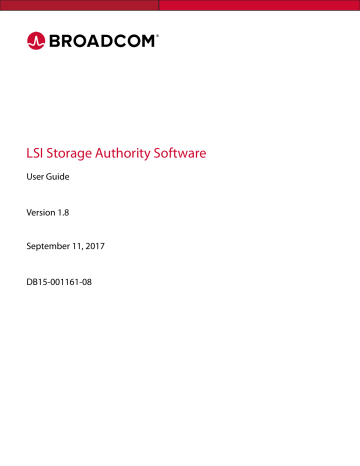 LSI Storage Authority Software User Guide | Manualzz