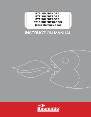Baumatic BT73BGL 70cm Glass Cooker Hood Instruction Manual | Manualzz