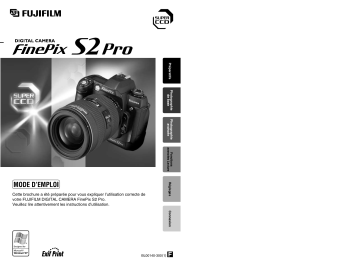 Fujifilm FinePix S2 Pro Mode d'emploi | Manualzz