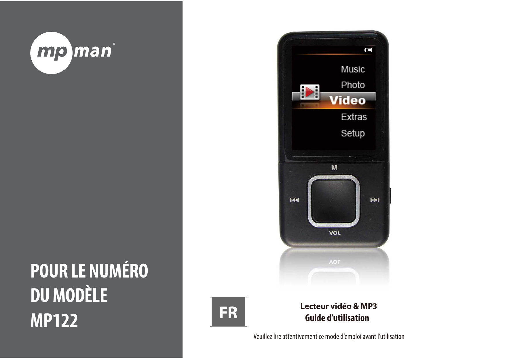 MPMan MP 122 Mode d'emploi | Manualzz