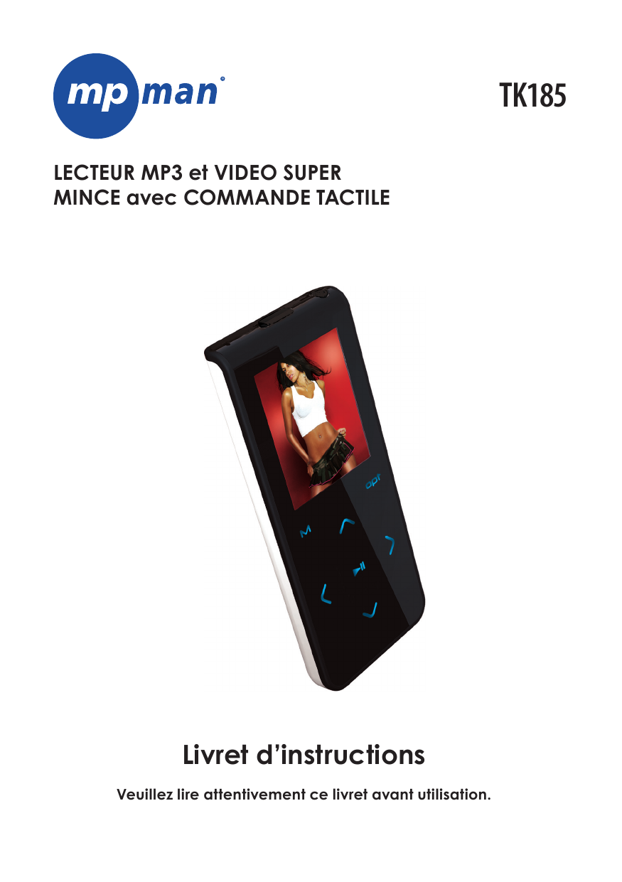 MPMan TK185 Mode d'emploi | Manualzz