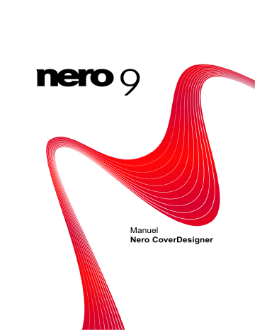 Nero Cover Designer Mode d'emploi | Manualzz