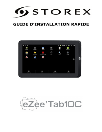 Storex eZee'Tab 10C Mode d'emploi | Manualzz