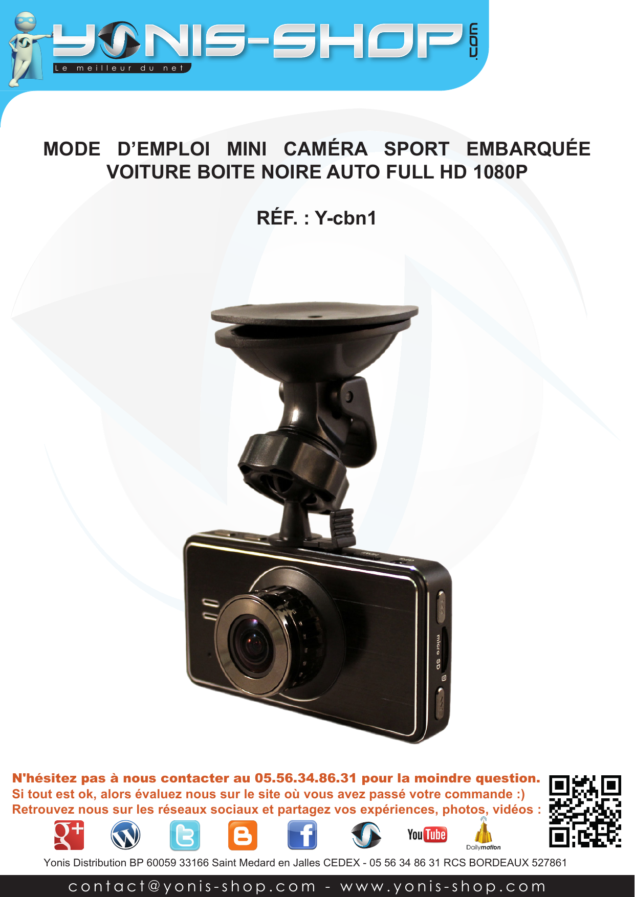 Yonis Y-CBN1 Mode d'emploi | Manualzz