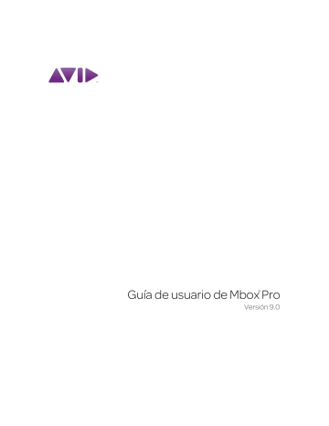 Avid Pro Tools 9.0 Manual de usuario | Manualzz