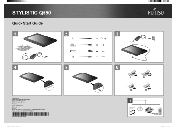 Fujitsu Stylistic Q550 Guida Rapida | Manualzz