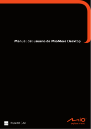 Mio MioMore Desktop - User manual