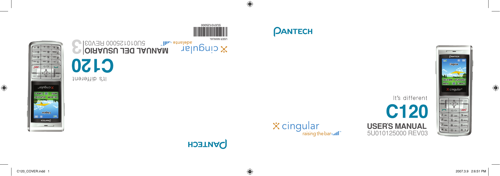 Pantech C120 Cingular Manual de usuario | Manualzz