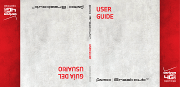 Pantech Breakout Verizon Wireless User Guide | Manualzz