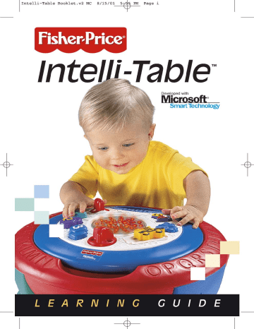 Mattel Intelli-Table Instruction Sheet | Manualzz