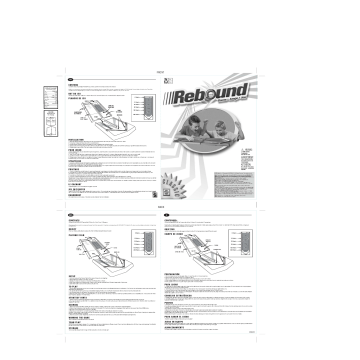 Mattel Rebound Instruction Sheet | Manualzz