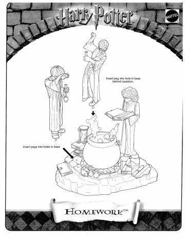 Mattel Harry Potter Homework Figure Instruction Sheet | Manualzz