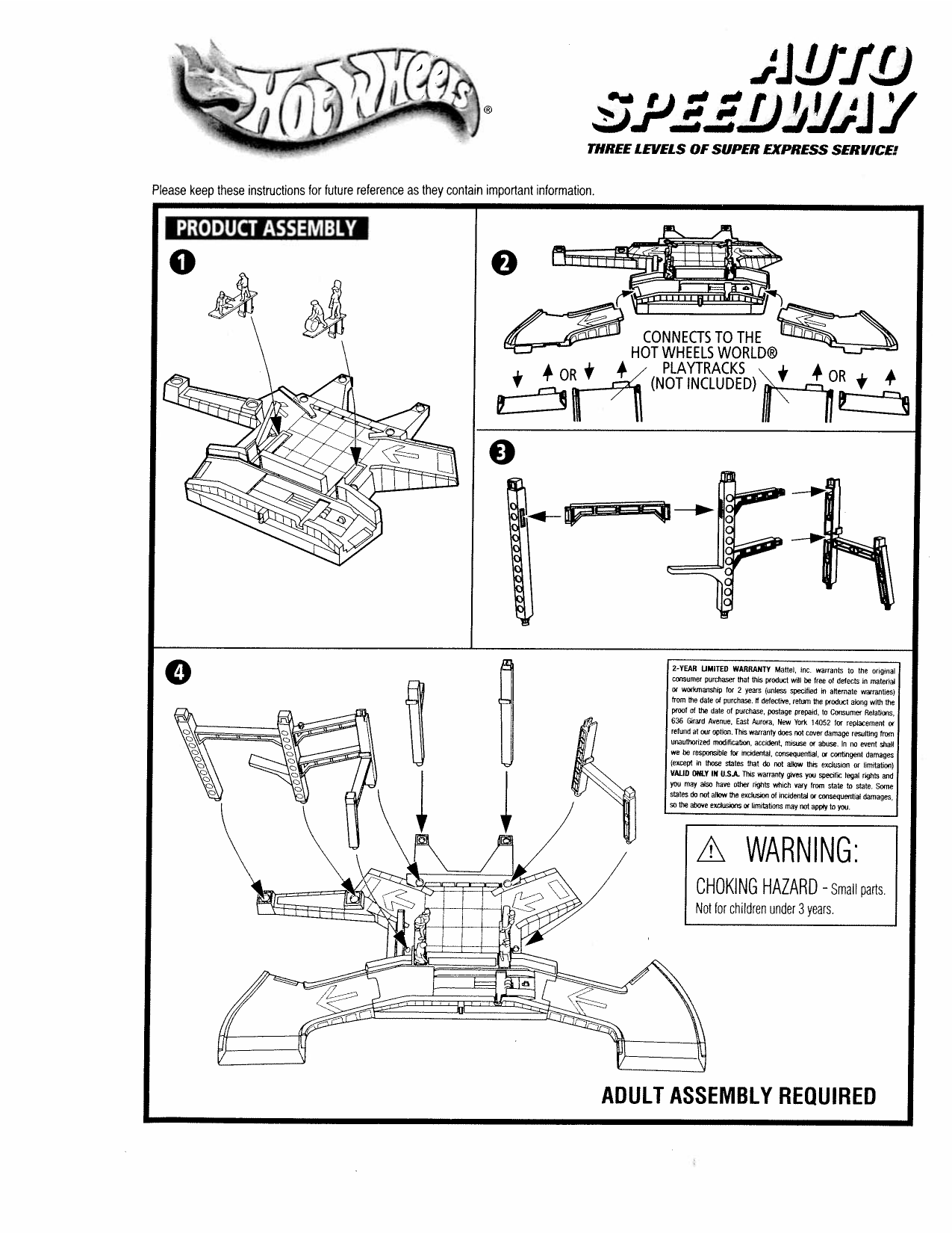 Mattel Hot Wheels Nascar Playset User manual | Manualzz