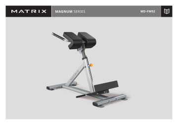 Matrix MD-FW52 Magnum MI Back Trainer Owner's Guide | Manualzz
