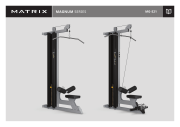 Matrix MG-S21 Magnum Lat Pulldown Owner's Guide | Manualzz