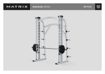 Matrix MG-PL62 Smith Machine 取扱説明書 | Manualzz