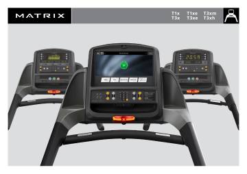 Matrix T3x-05 Treadmill 取扱説明書 | Manualzz
