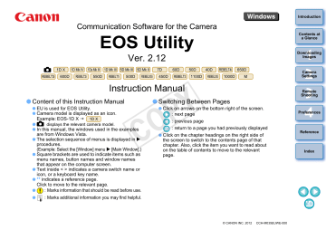 Canon EOS M camera Instruction Manual | Manualzz