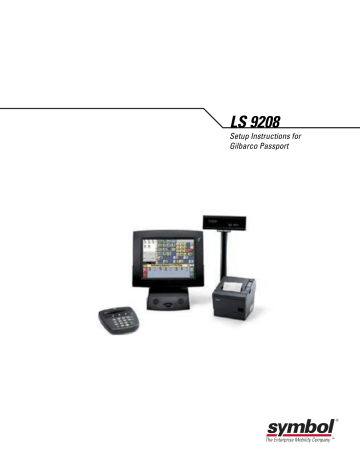 Symbol LS 9208 Setup Instructions | Manualzz